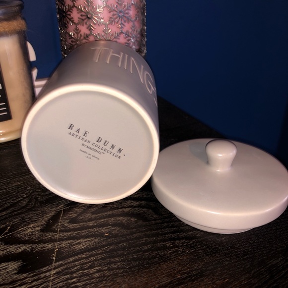 Rae Dunn | Bath | Nwt Rae Dunn Things Bathroom Canister | Poshmark